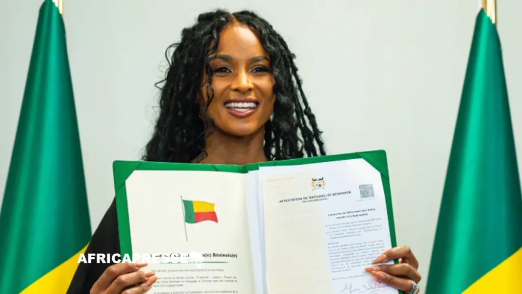 Le Bénin accorde la nationalité à la chanteuse Afro-Américaine Ciara ...