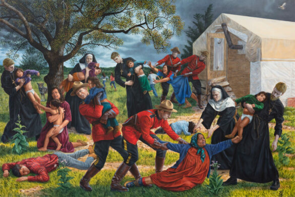 Les grandes œuvres de Kent Monkman réécrivent l’histoire coloniale du ...